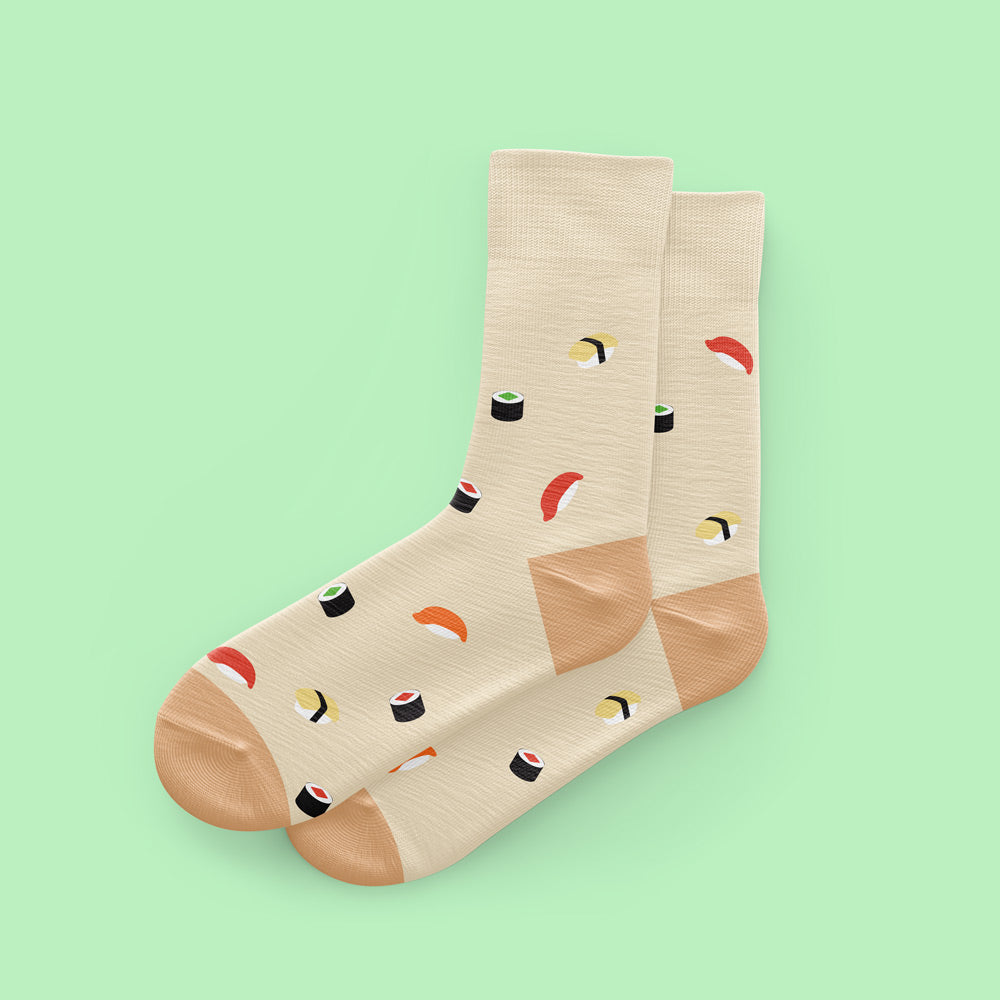 Cute Sushi Socks – Designs by Shin